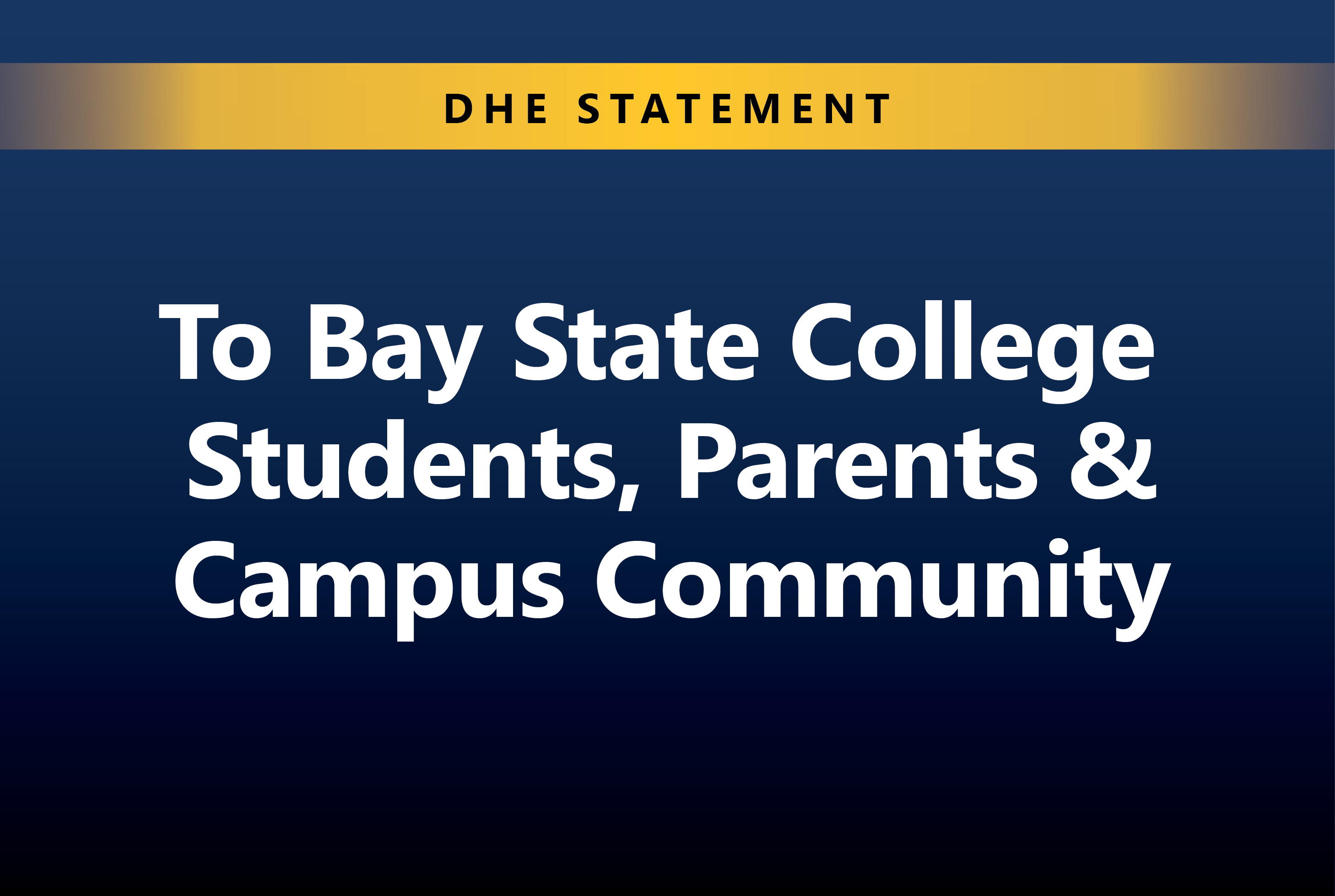 Massachusetts Department of Higher Education